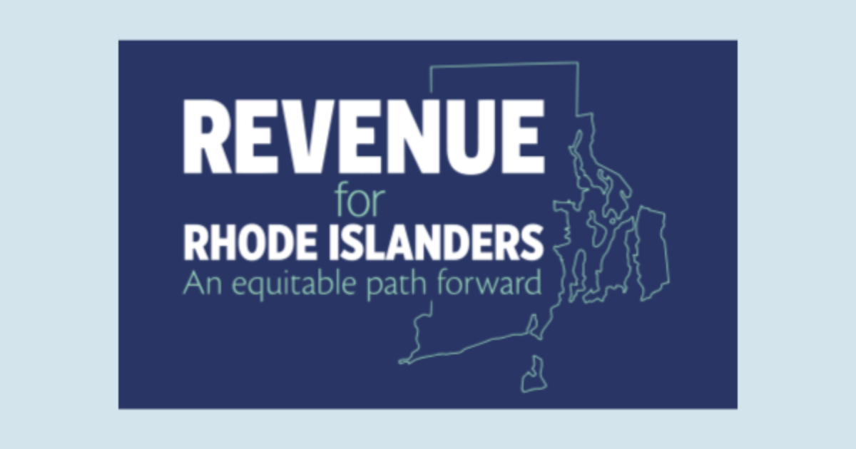 The Economic Progress Institute | Revenue for Rhode Islanders…